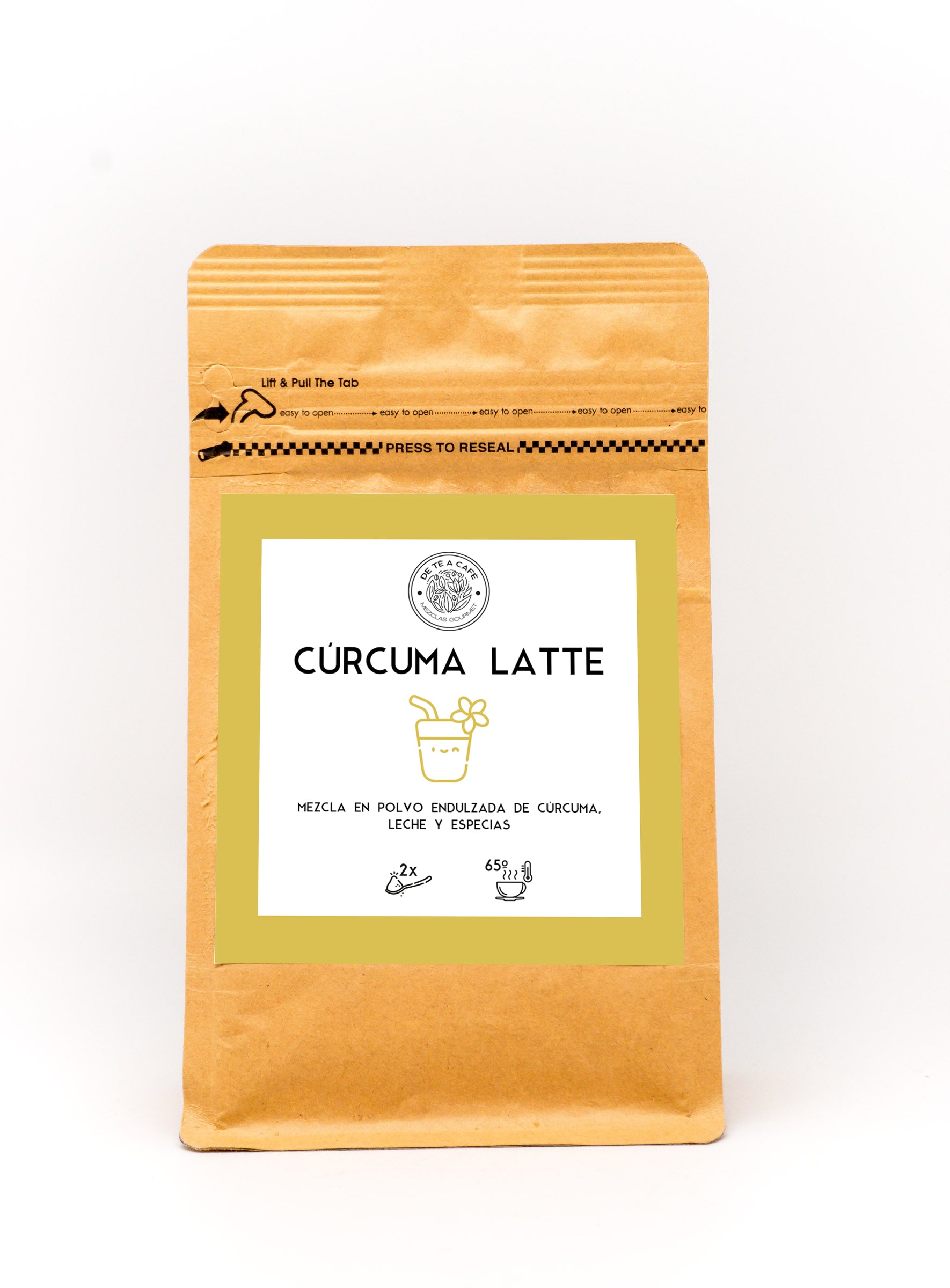 Cúrcuma Latte Soluble – De Té a Café Tienda Online